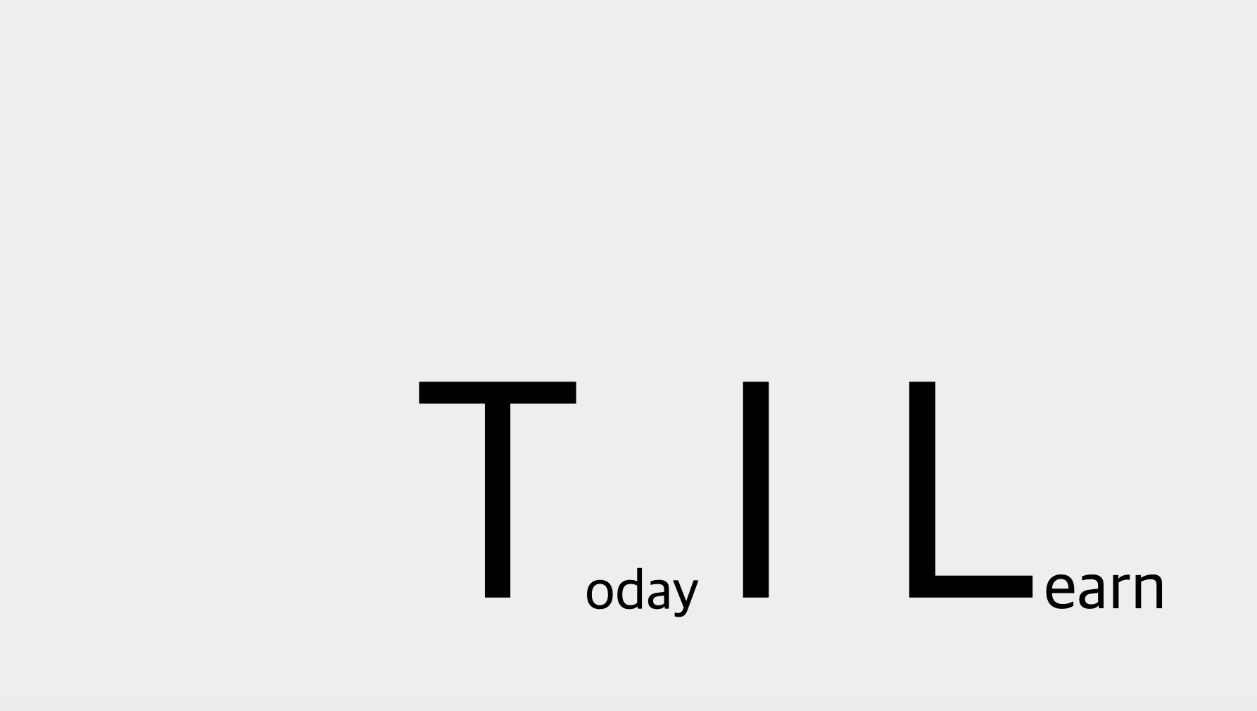 TIL (11월 3주차) CodeKata Week1